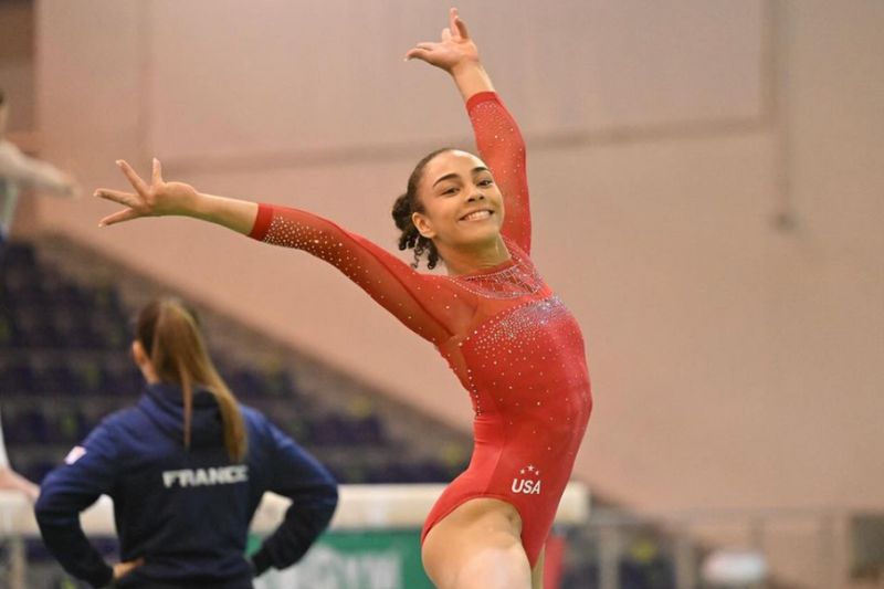 Hezly Rivera, la atleta más joven de Estados Unidos que llega a las ...